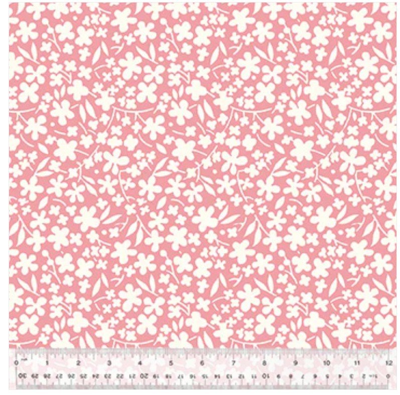Merry-Go-Round- 54794-4 Pink Soft Mini Vine-YARDAGE – SewYeahQuilting